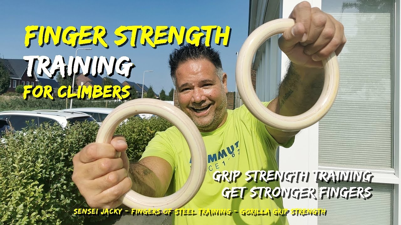 Finger Strength Training For Climbers | Strong Grip | Grijpkracht ...