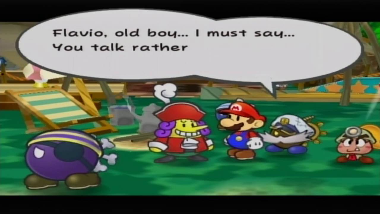 Paper Mario 2 - 54 - Flavio Hates You All - YouTube