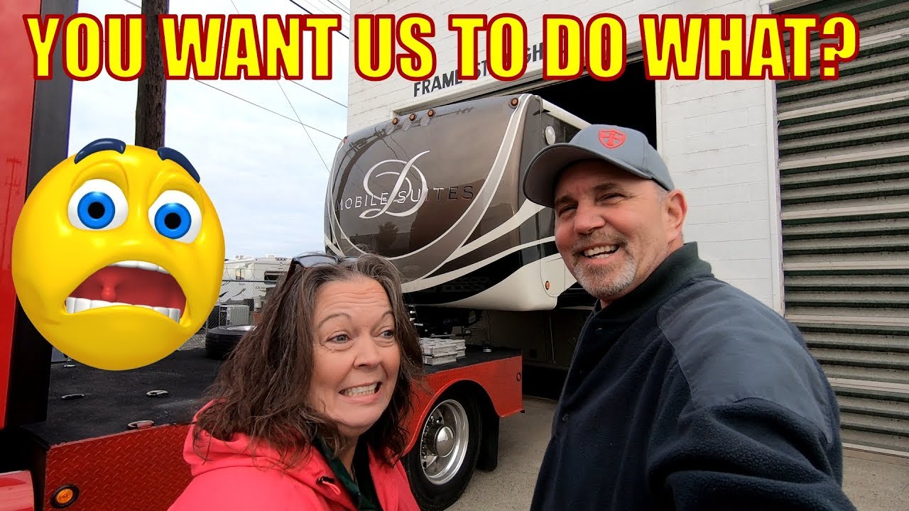 5th Wheel ALIGNMENT // RV Full Time Living // Big Rig RV - YouTube