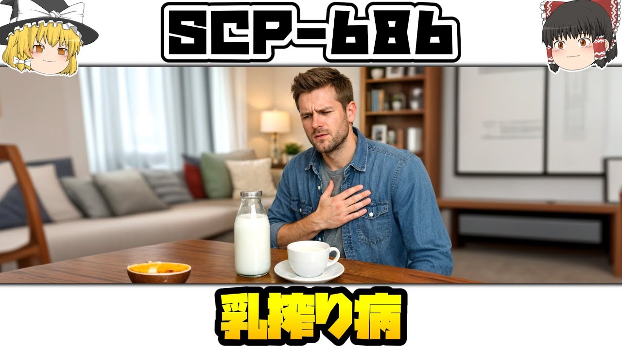 【ゆっくりSCP紹介】...される側へ【SCP-686 - 乳搾り病】 - YouTube