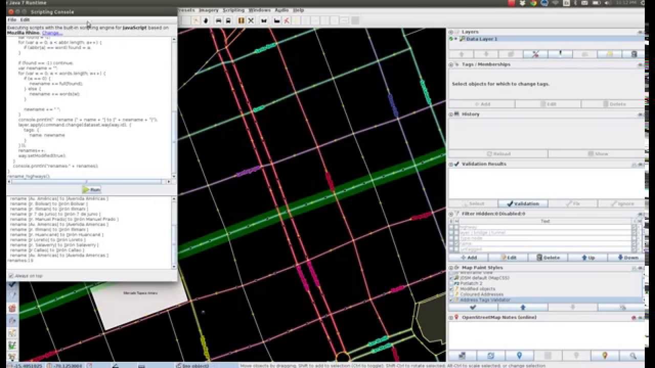scripting - JOSM - YouTube