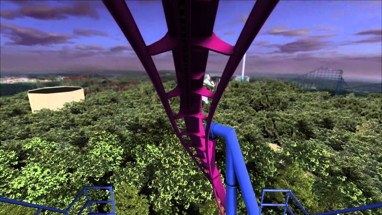 Banshee OnRide POV - Kings Island 2014 - Inverted Coaster - YouTube