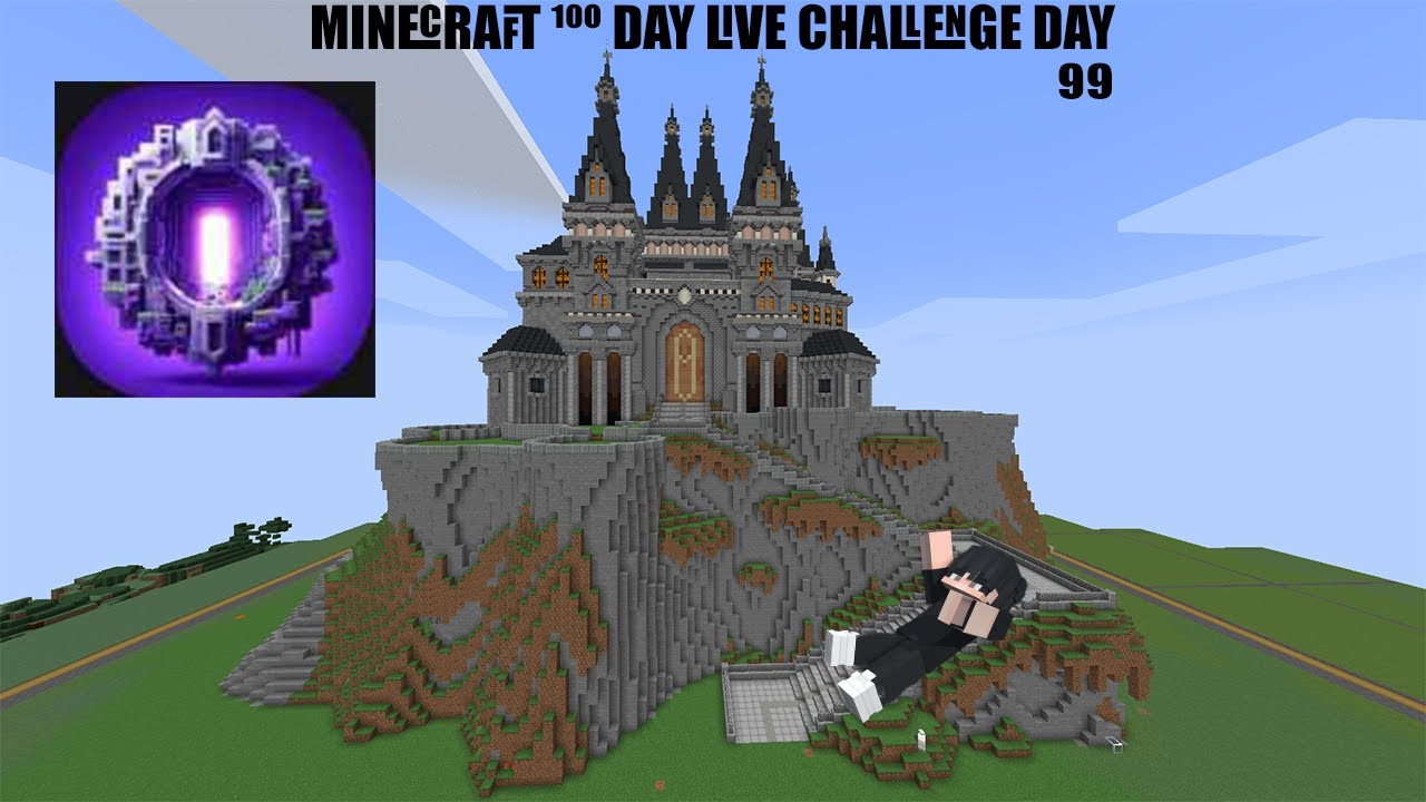 ||24/7 Minecraft 100 day live challenge DAY 99 - YouTube