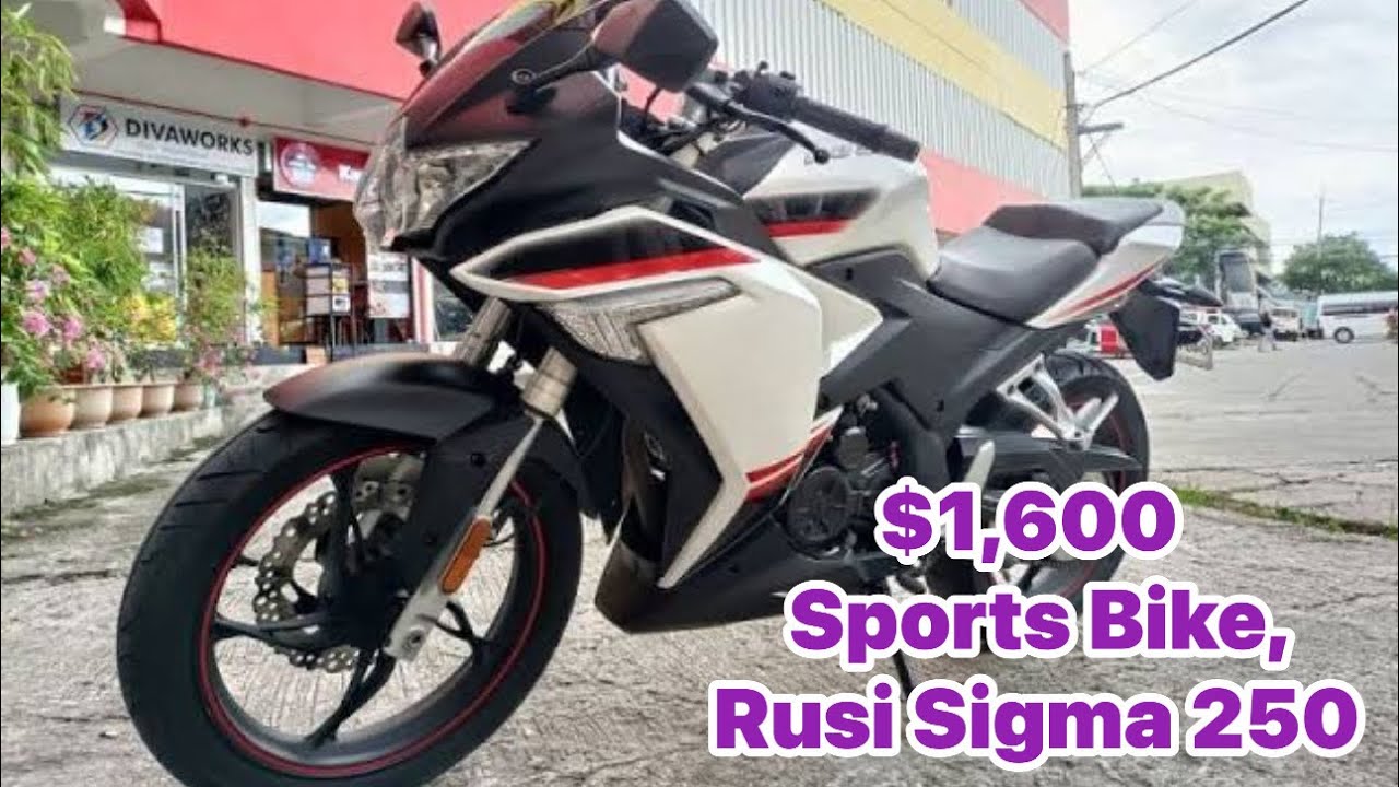 $1,600 Sports Bike, Rusi Sigma 250 - YouTube
