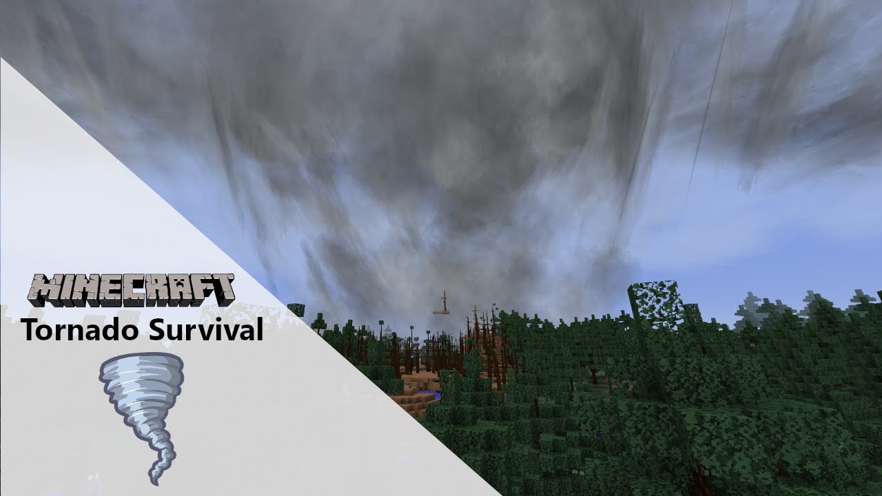 Minecraft Tornado survival S1 EP13: STORM CHASING!!!! - YouTube