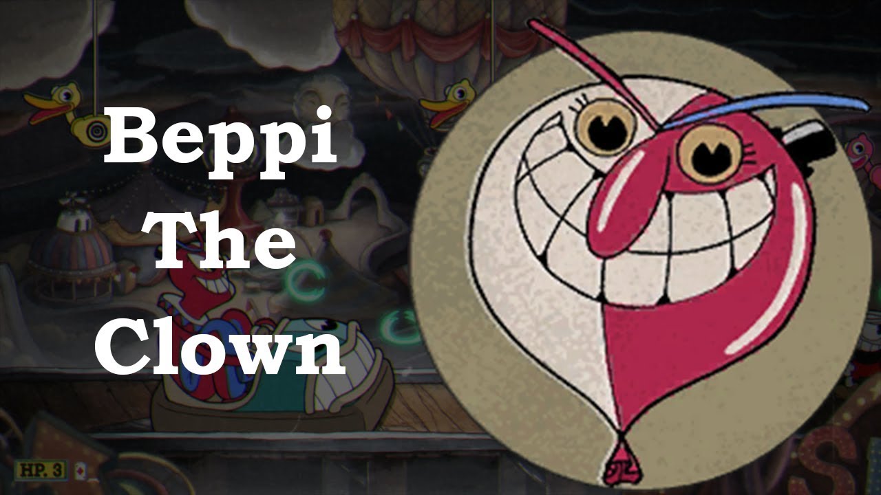CUPHEAD - Invisible Beppi The Clown Boss Fight | Walkthrough Gameplay ...