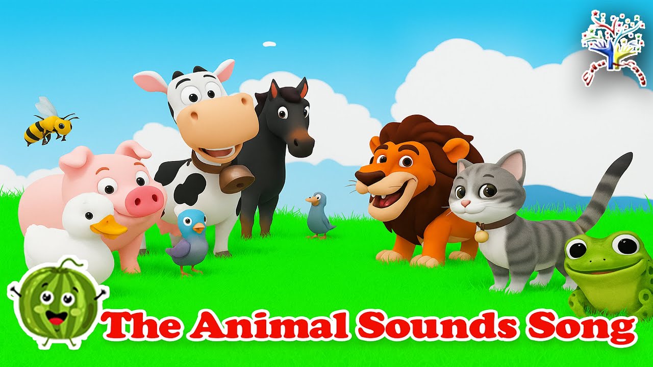The Animal Sounds Song H4FA1 Hooray Animal Sounds | Cat, Dog, Pig ...