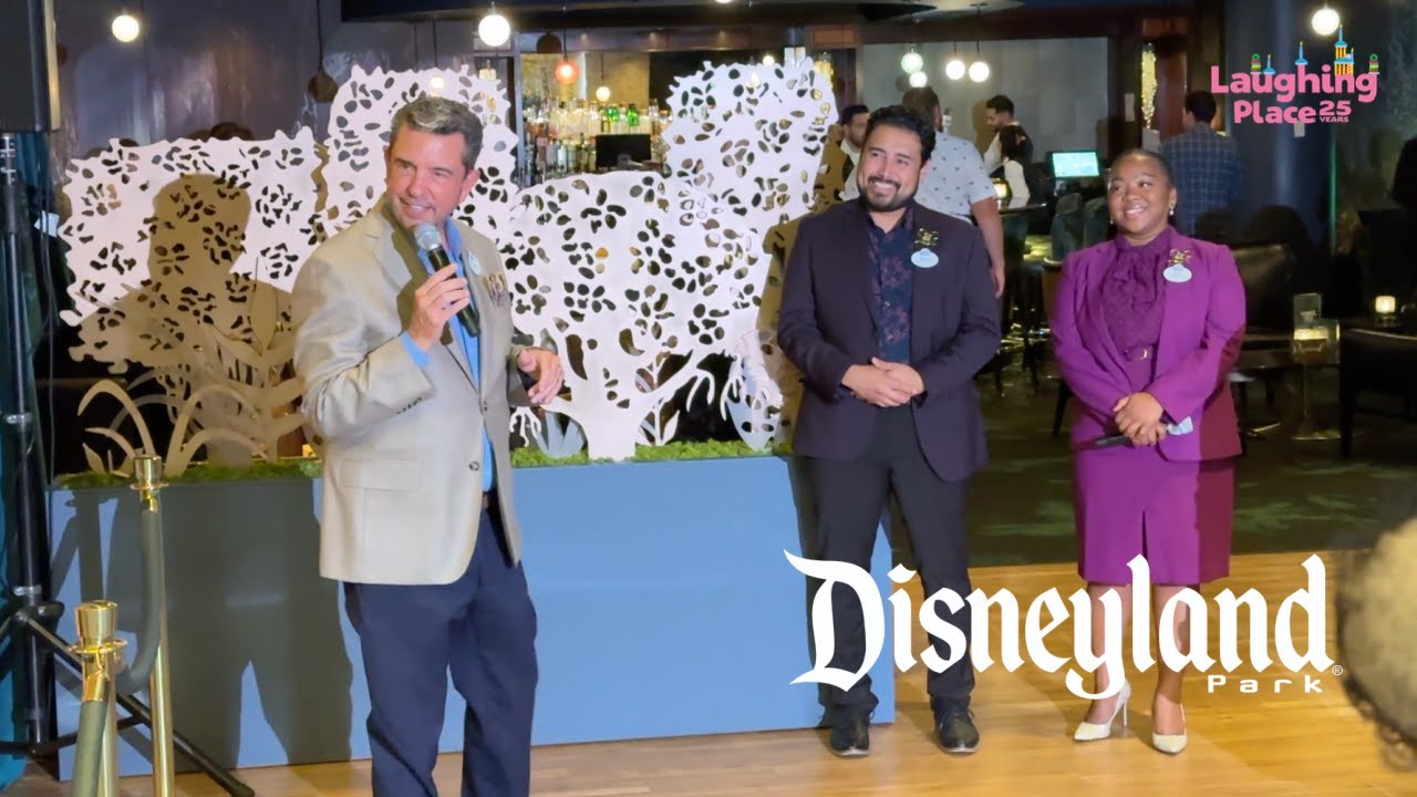 Broken Spell Lounge Opening Ceremony | Disneyland Hotel - YouTube