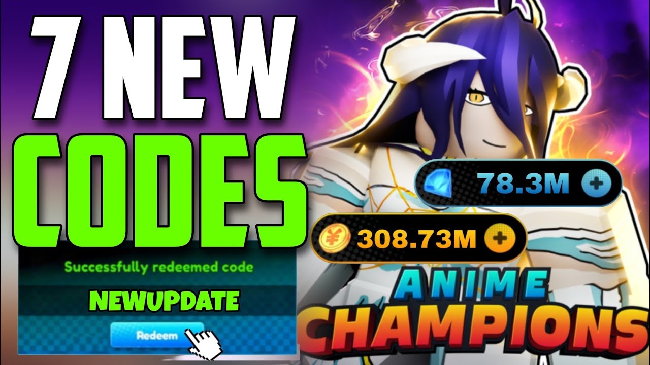 *NEW* ALL WORKING CODES FOR ANIME CHAMPIONS SIMULATOR IN 2024! ANIME ...