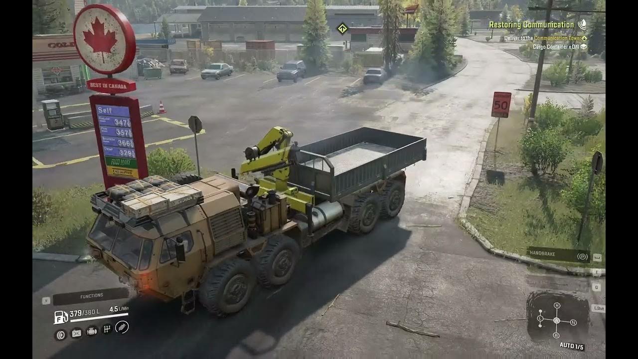 SnowRunner Gameplay - Restoring Communication - YouTube