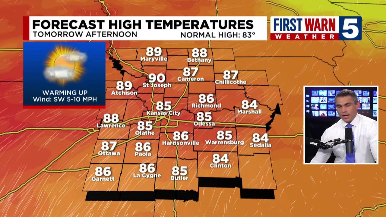 KCTV5 Weather Update - YouTube