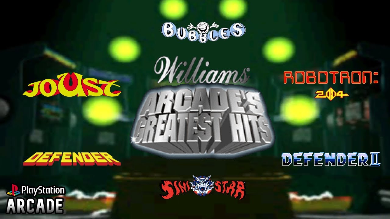 Arcade's Greatest Hits Williams - PlayStation One - YouTube