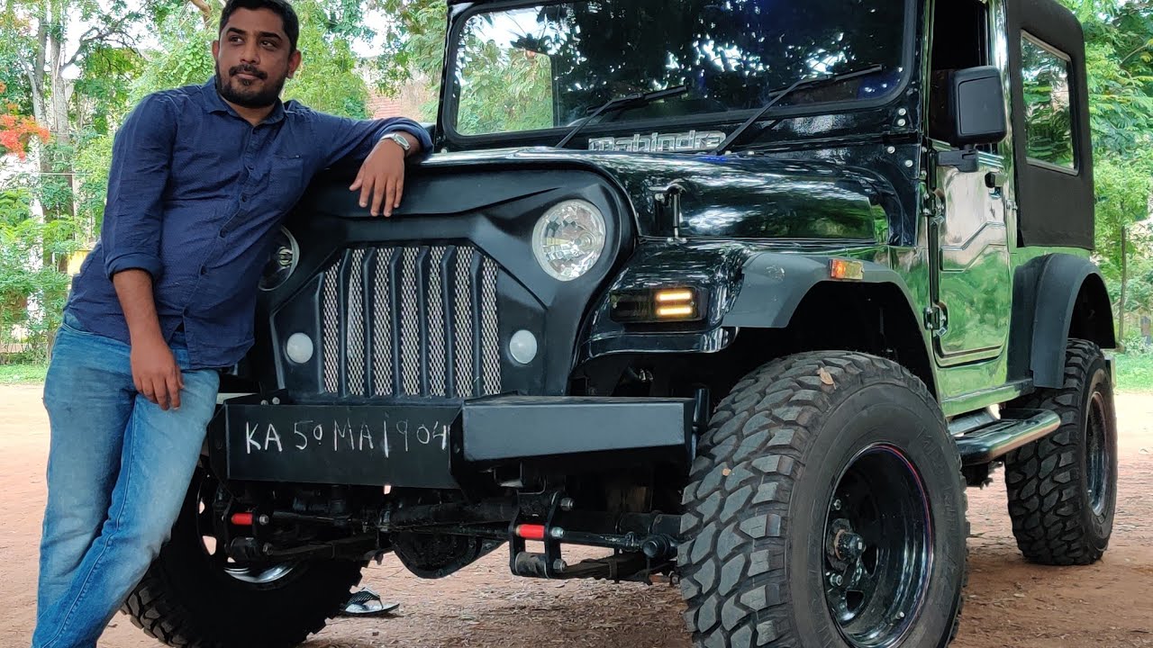 Ex Army Black Beast ConvertedII MM550 To #MahindraThar Di Turbo AC II ...