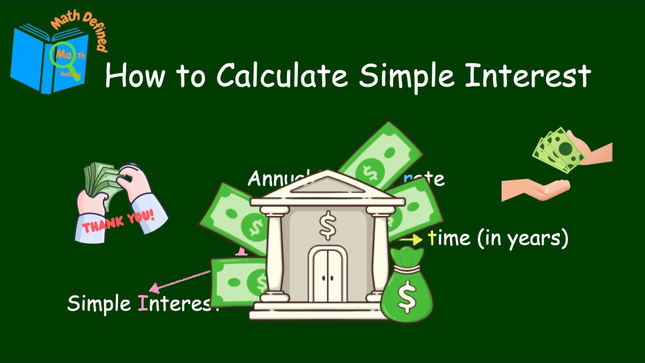 How to Calculate Simple Interest - Using The Simple Interest Formula |7 ...
