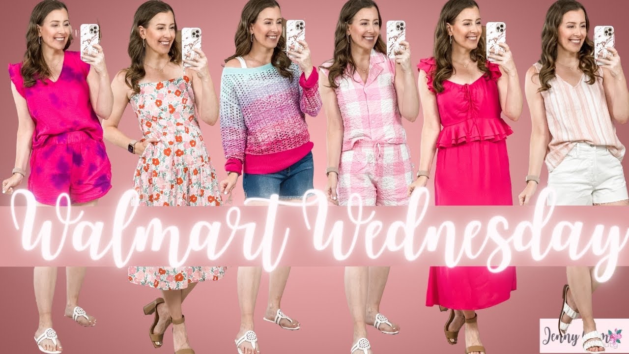 WALMART WEDNESDAY: PRETTY IN PINK! Summer One-Stop Shop! Affordable ...