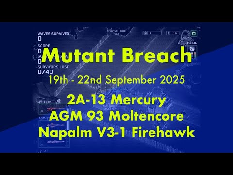 Mutant Breach - MRY MC FHK - Zombie Gunship Survival - YouTube