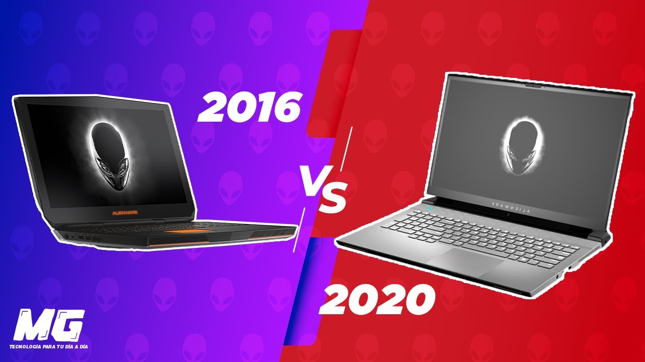 COMPARATIVA 🤺 Alíenware R2(2016) VS Alienware M17 R3(2020) - YouTube