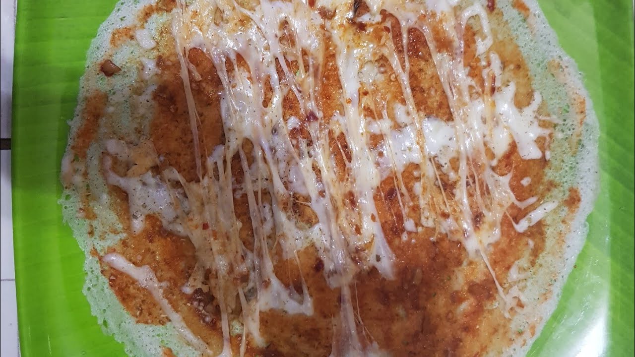 Schezwan Cheese Dosai/Quick Delicious Dosa - YouTube