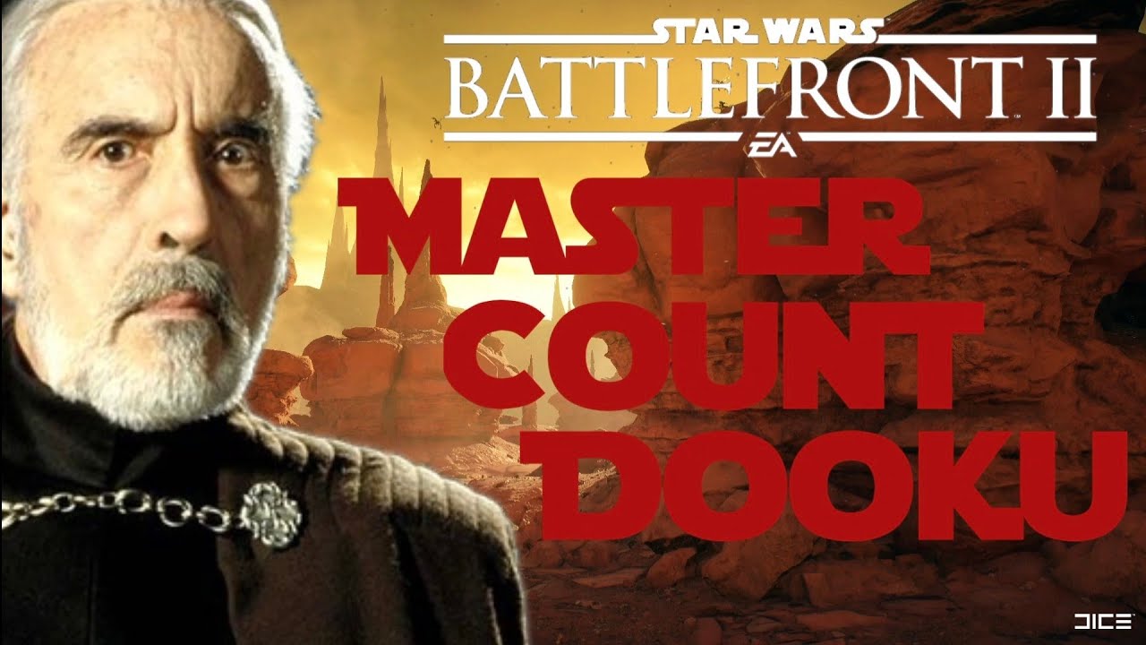 HOW to play Count Dooku in StarWars BattleFront 2! - YouTube