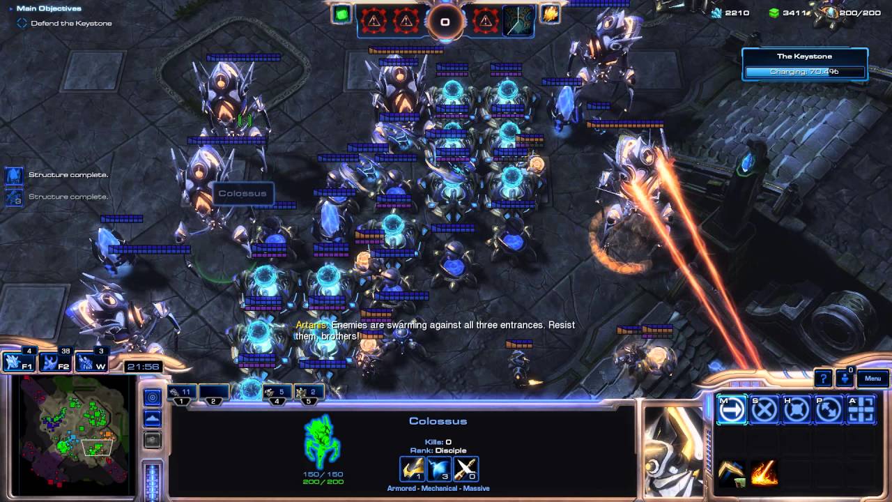 SC2 lotv Mission 19 Salvation - YouTube
