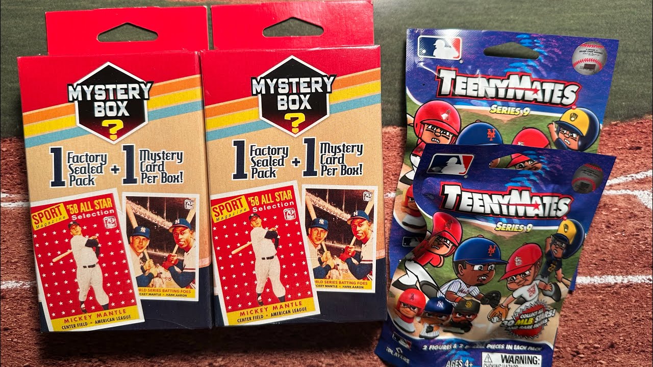 Insider Rips: @MLB Mystery Box & TeenyMates from @walgreens - YouTube