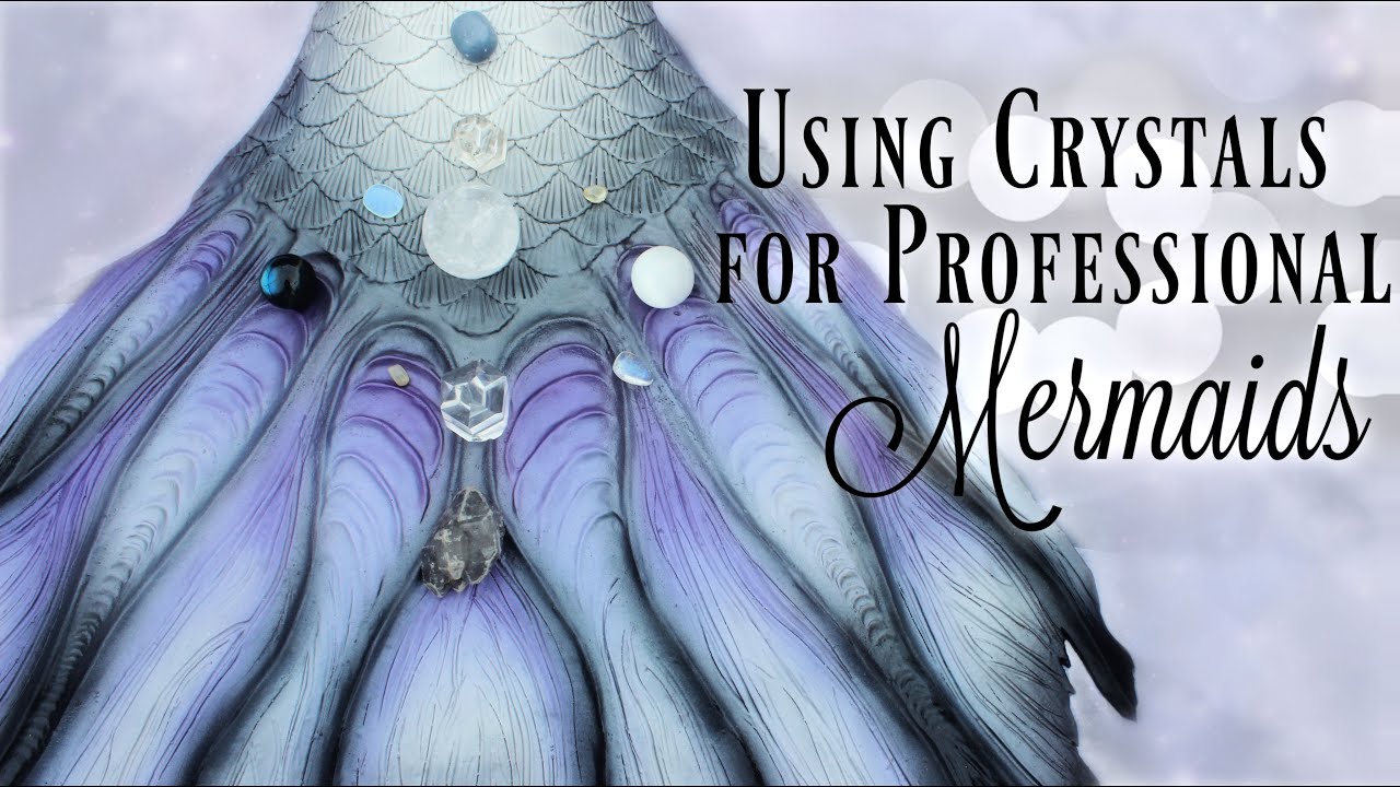 8 WAYS TO USE CRYSTALS AS A PROFESSIONAL MERMAID 🔮 How to use Crystals ...