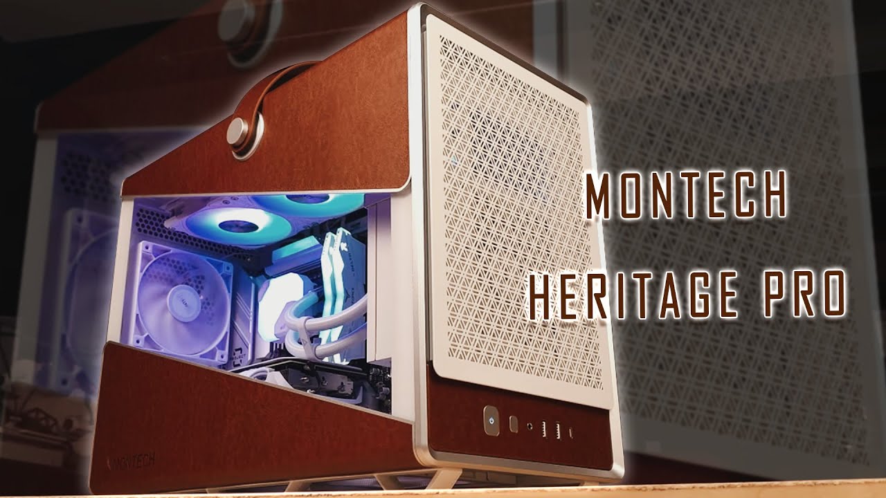 A PC Case with Leather?! | Montech Heritage Pro Build - YouTube