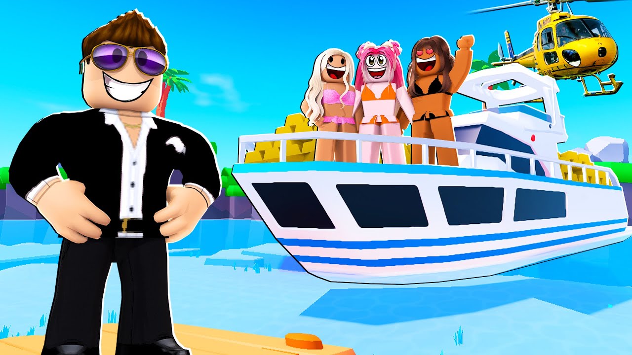 Min KÆMPE YACHT🤩 i Roblox Mega Yacht Tycoon! - YouTube