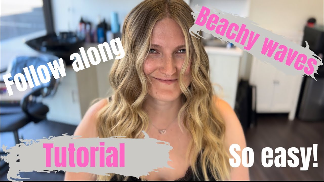 EASY Beachy waves tutorial! Follow along video - YouTube
