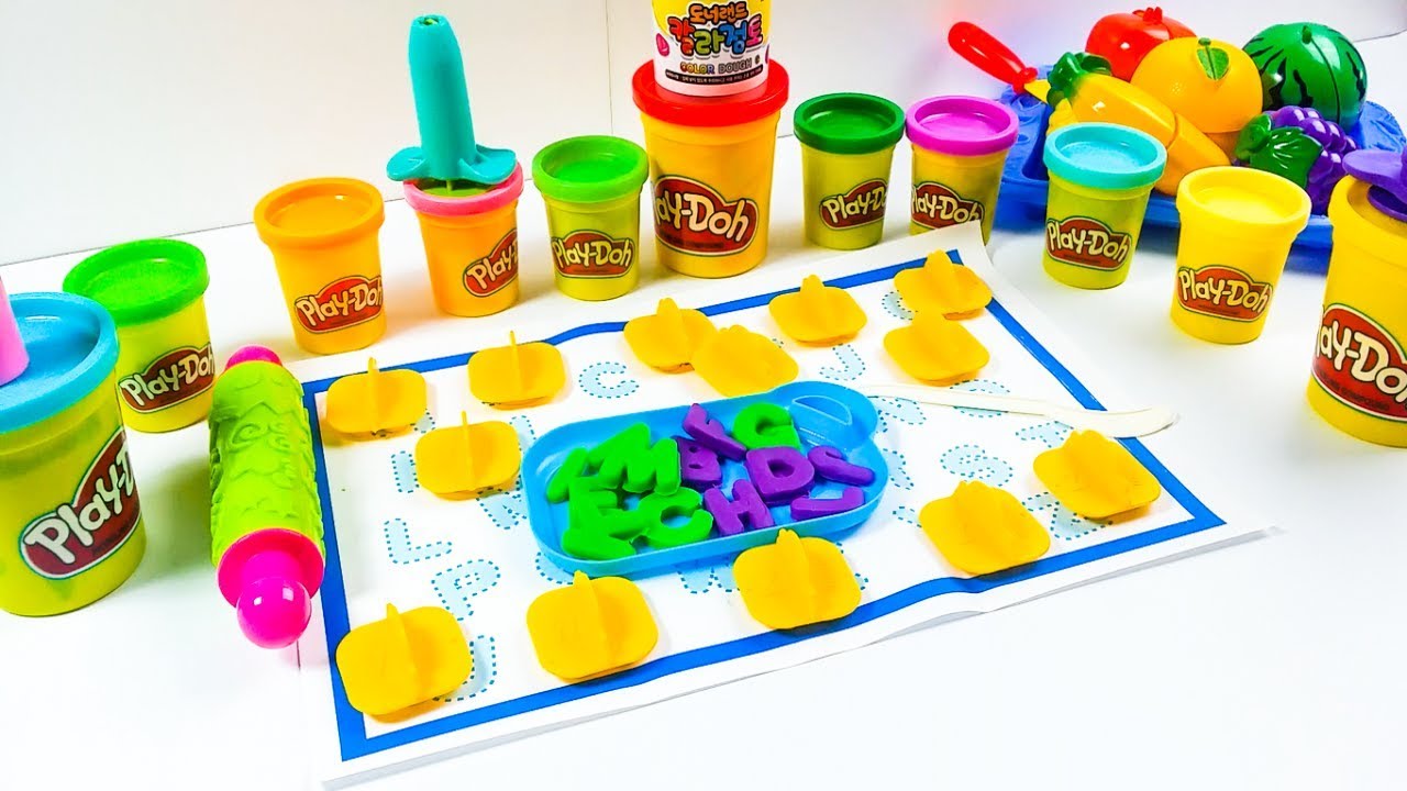 ABC School Clay Video For Kids|Play Doh ABC Learning Final Part ...