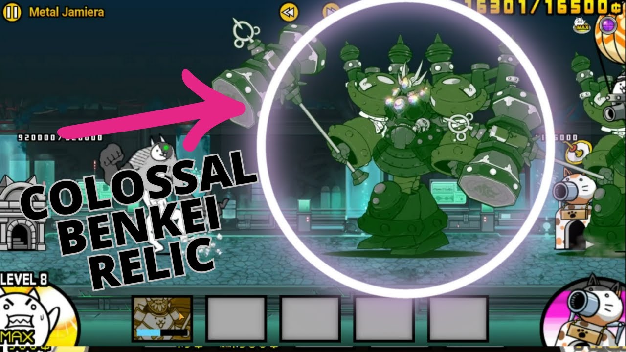 The Battle Cats - Colossal Benkei Relic - YouTube
