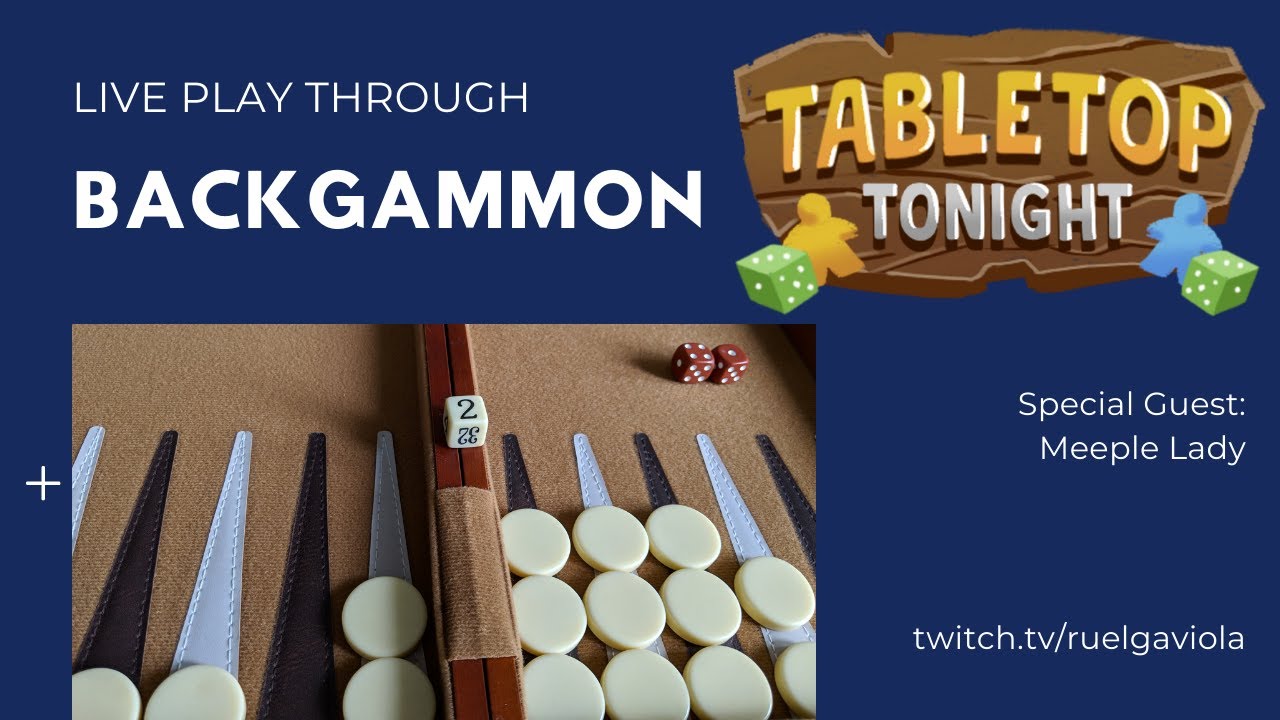 Backgammon Live Play through - YouTube