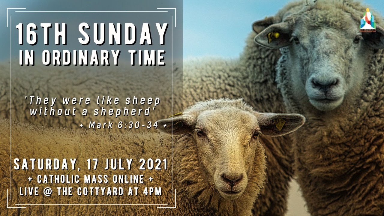 Catholic Mass Online - 16th Sunday in Ordinary Time 2021 - YouTube