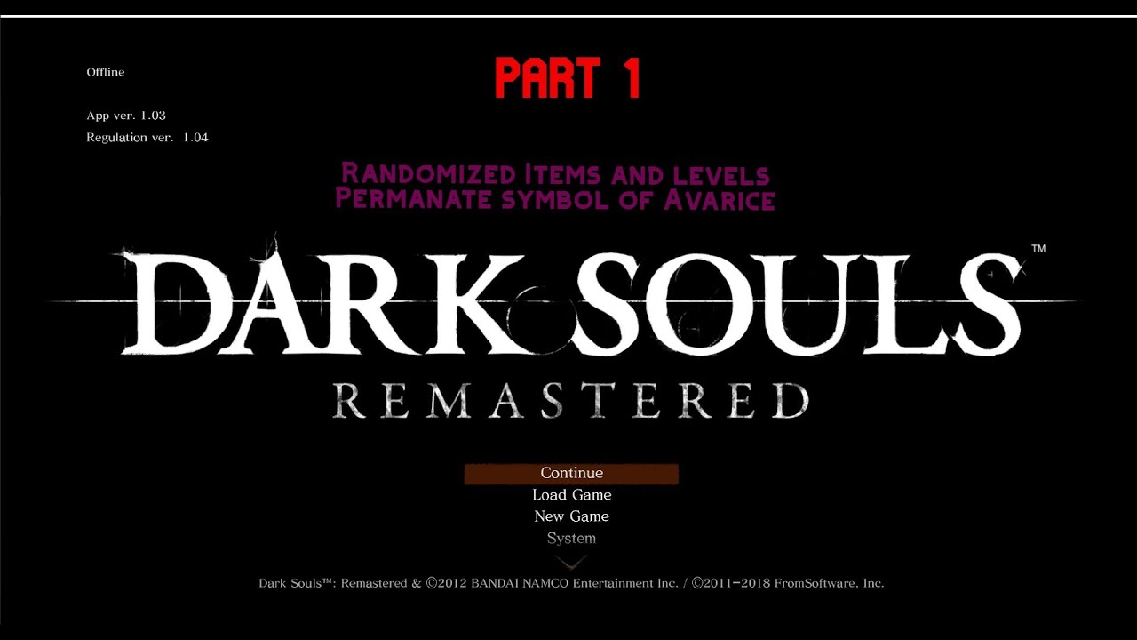 Dark Souls Remastered Randomizer Let's Play |part 1| - YouTube