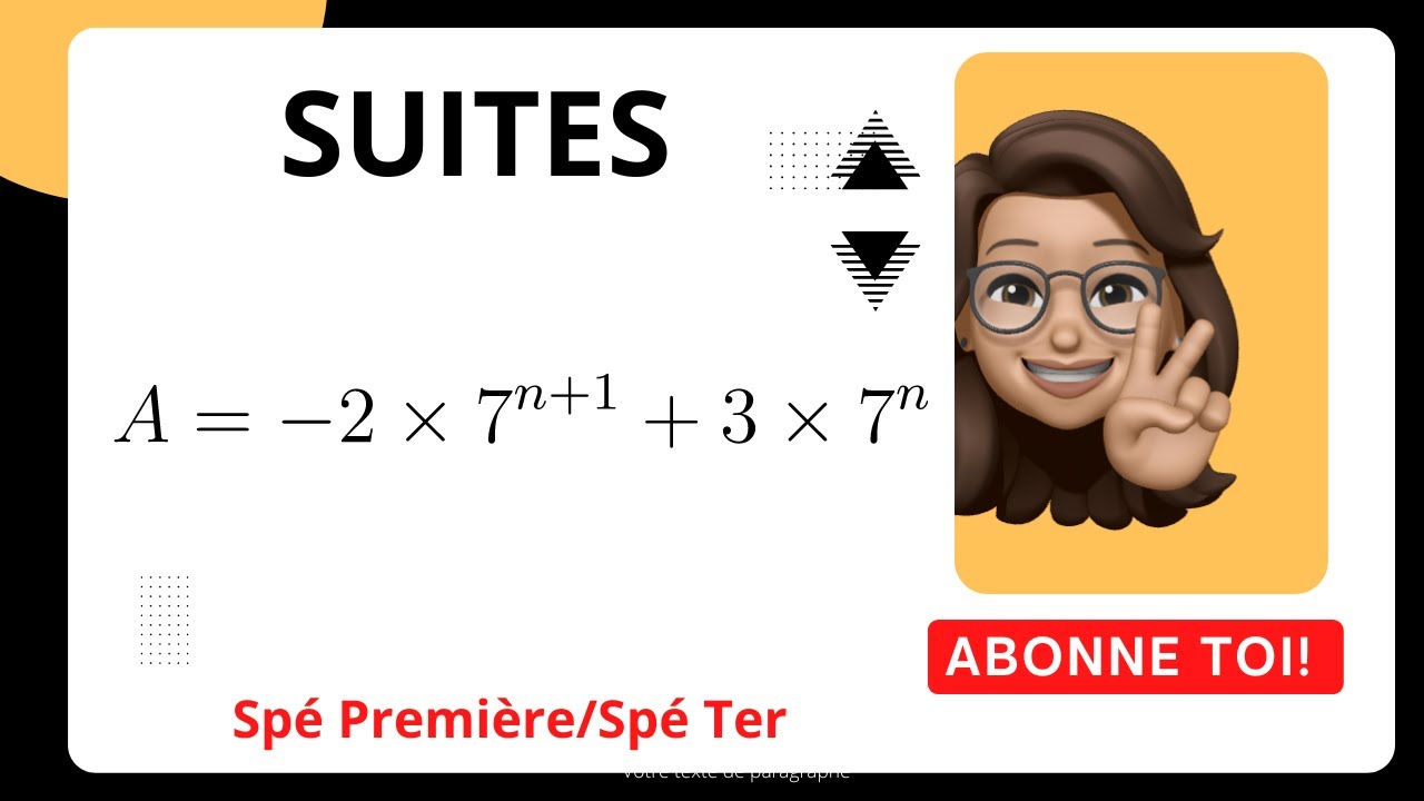 Factoriser une expression avec des puissances de n. - YouTube