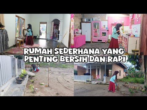 Full bersih bersih rumah dari depan sampai belakang!! 