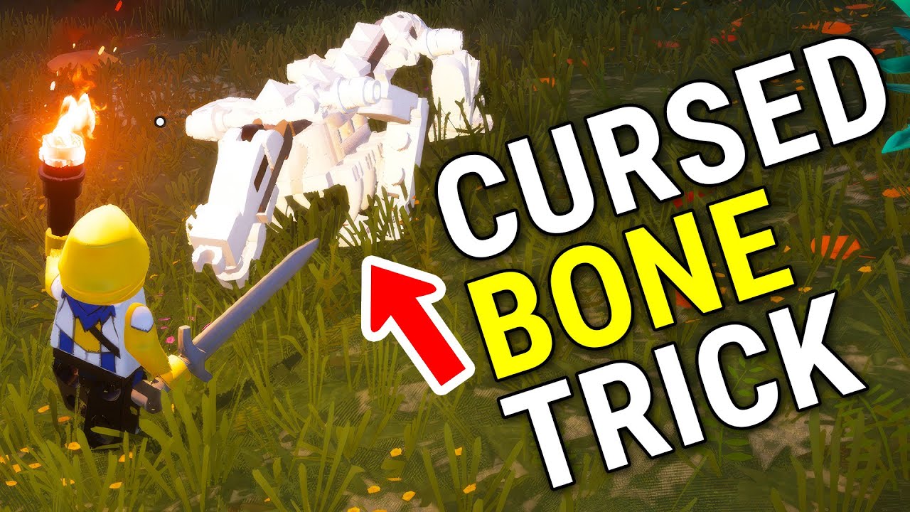 How to find and get 🦴 CURSED BONE in LEGO Fortnite (+ Cool Bonus Trick! ) - YouTube