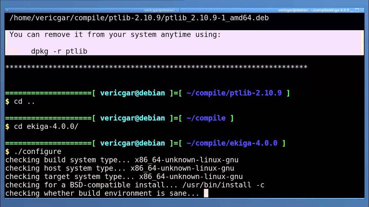 Compiling Software on Linux - YouTube