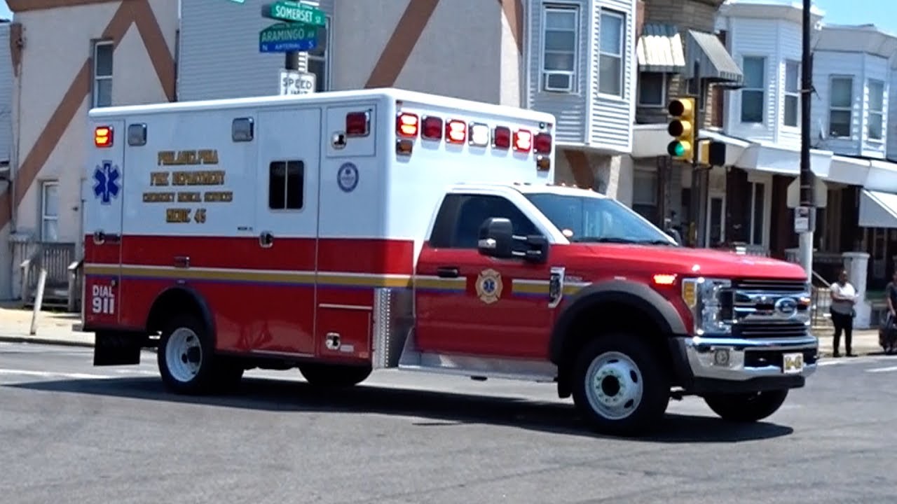 PFD Medic 46 & Medic 45 Responding - YouTube