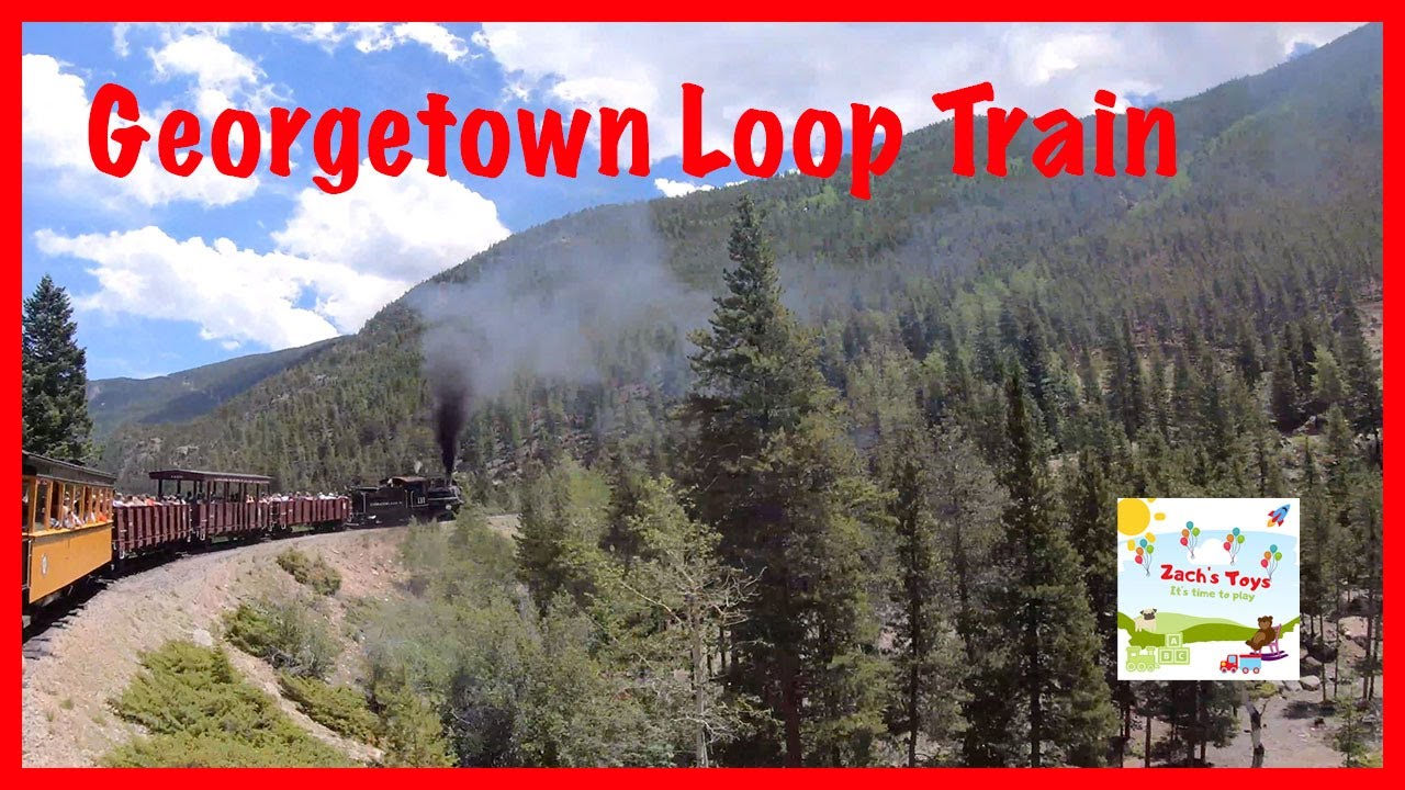 Riding a steam train in the Colorado Rocky Mountains | Georgetown Loop ...