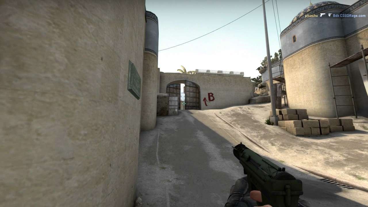 pikachu GLOCK - KNIFE Ace - Dust II - YouTube