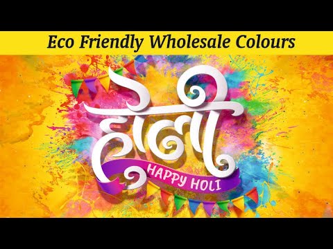 Holi Organic Natural Colours | Safe & Natural Holi Colors | Eco ...