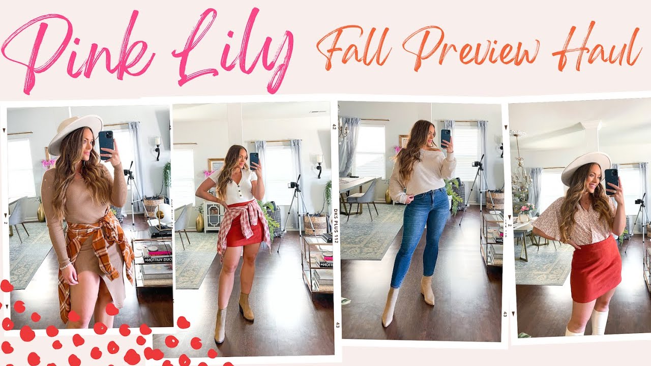 Pink Lily Fall Preview Haul | End of Summer Outfits, Early Fall Outfits ...