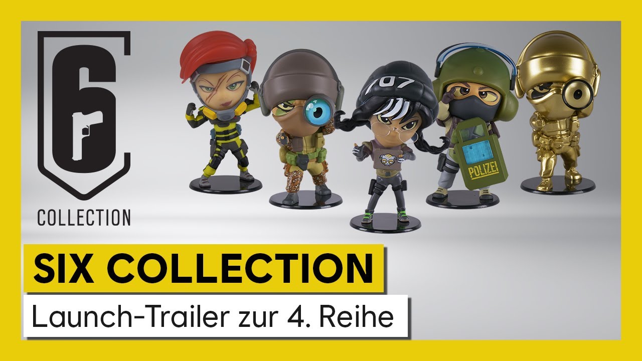 Launch-Trailer – 4. Reihe der offiziellen Six-Chibi-Figuren | Ubisoft ...