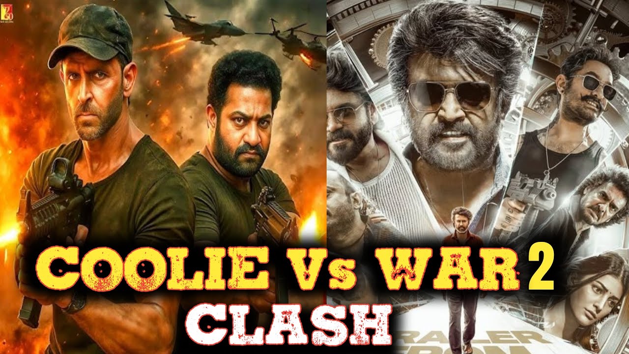 Coolie Vs War 2 – कौन रहेगा भारी? | 2025 Box Office War Explained - YouTube