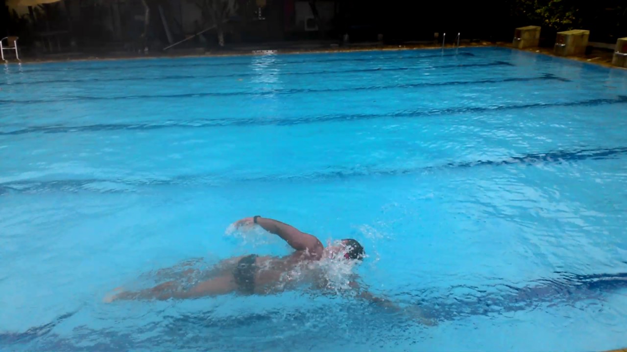 200 meter swimming Left Pool 25 Meter - YouTube