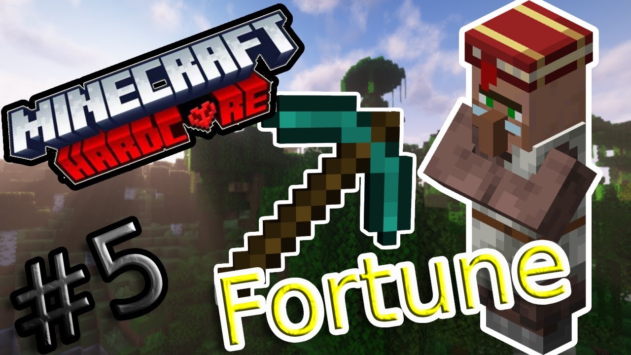 Fortune Pickaxe | Minecraft Hardcore [S2 #5] - YouTube