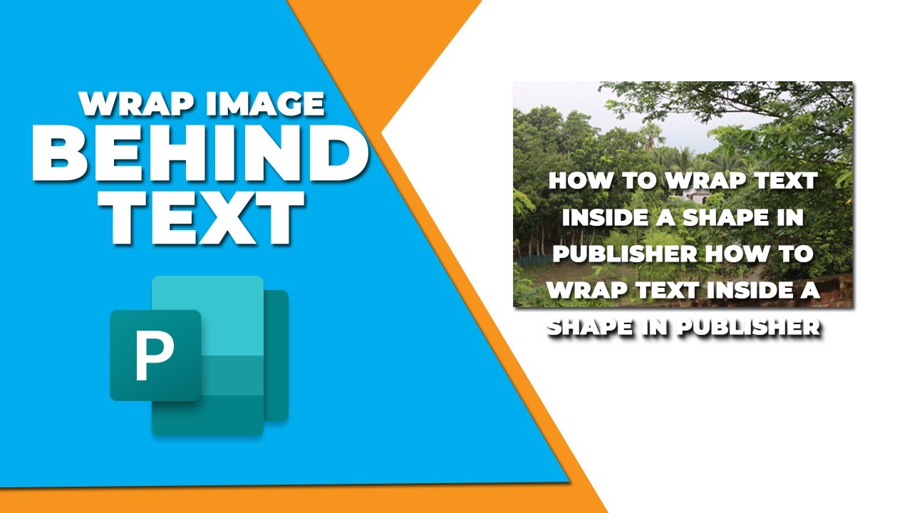 How To Wrap Image Behind Text In Publisher YouTube How To Wrap Image Behind Text In Publisher YouTube