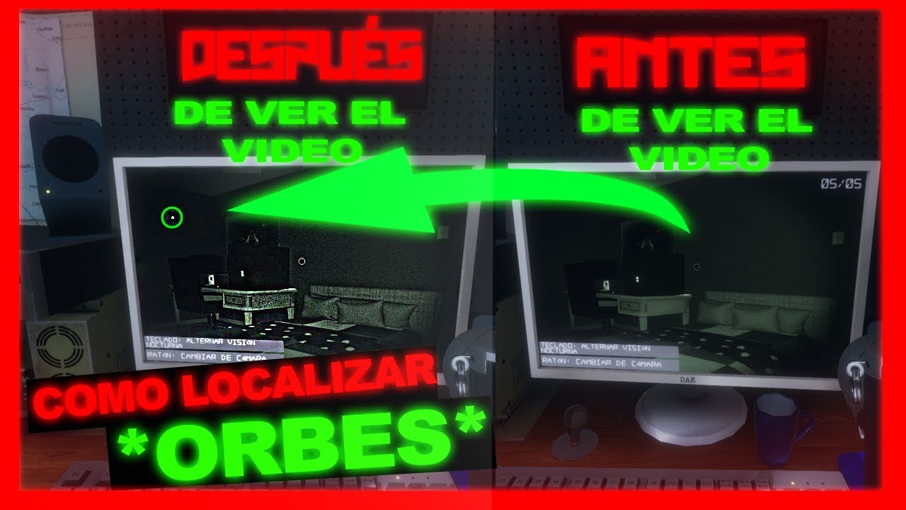 Guía COMO ENCONTRAR/VER Orbes🔴 Phasmophobia👁‍🗨 - Español - YouTube