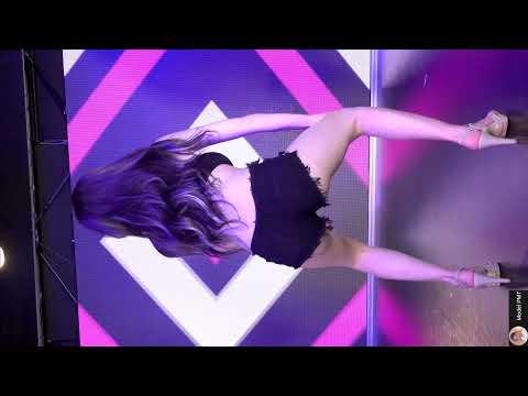 4K VIDEO Yuka Girl Crush 'sexy in black outfit'  fancam by PMT